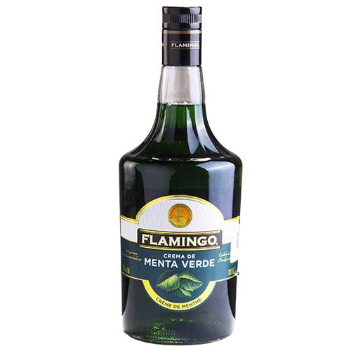 Flamingo Crema de Menta Verde 1.0L - Licores y cervezas a domicilio ...